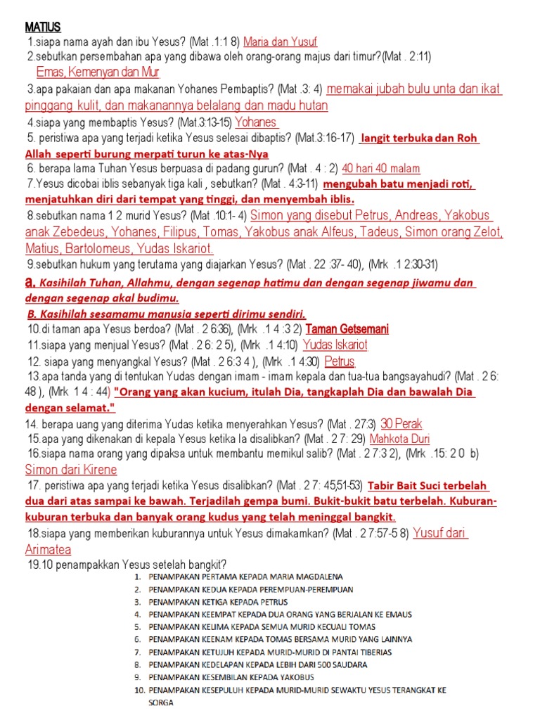 Lengkap Soal CCA Dan Jawabannya | PDF