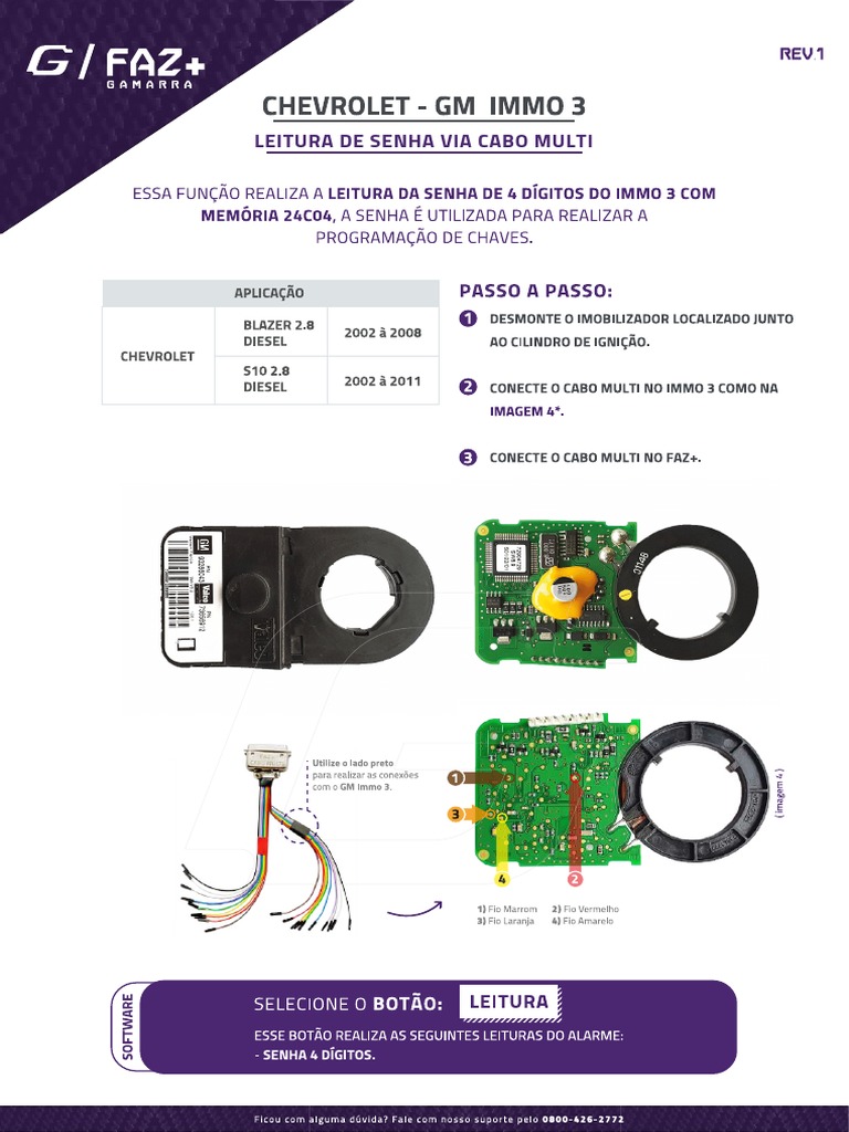 Manual - GM Immo 3 MULTI REV.1 Compressed | PDF