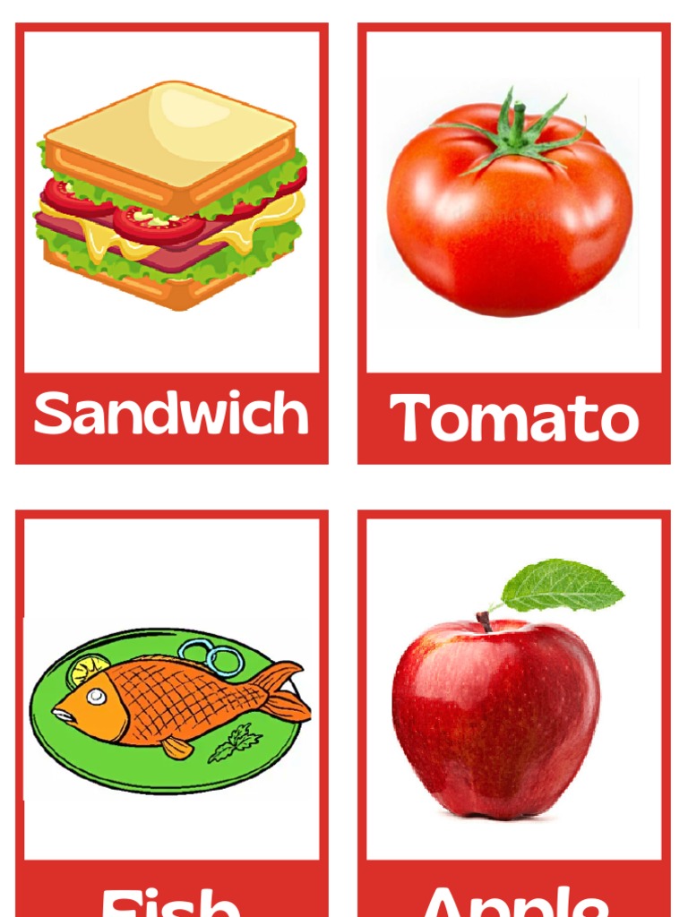 Flashcards Pete's big lunch | PDF