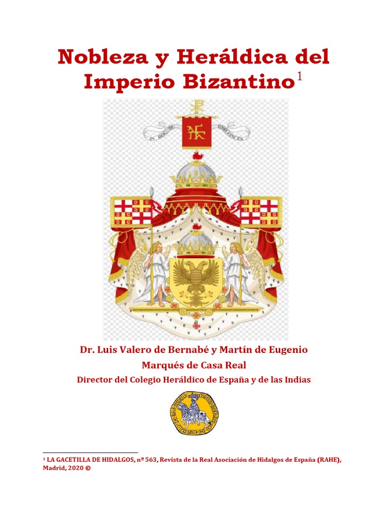 Imperio Bizantino Historia Nobleza y Her | PDF | imperio Bizantino ...