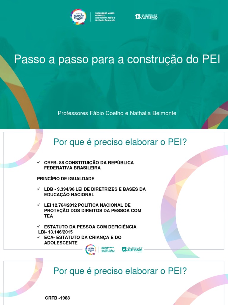 Passo A Passo para Construção Do PEI | PDF | Bem-estar