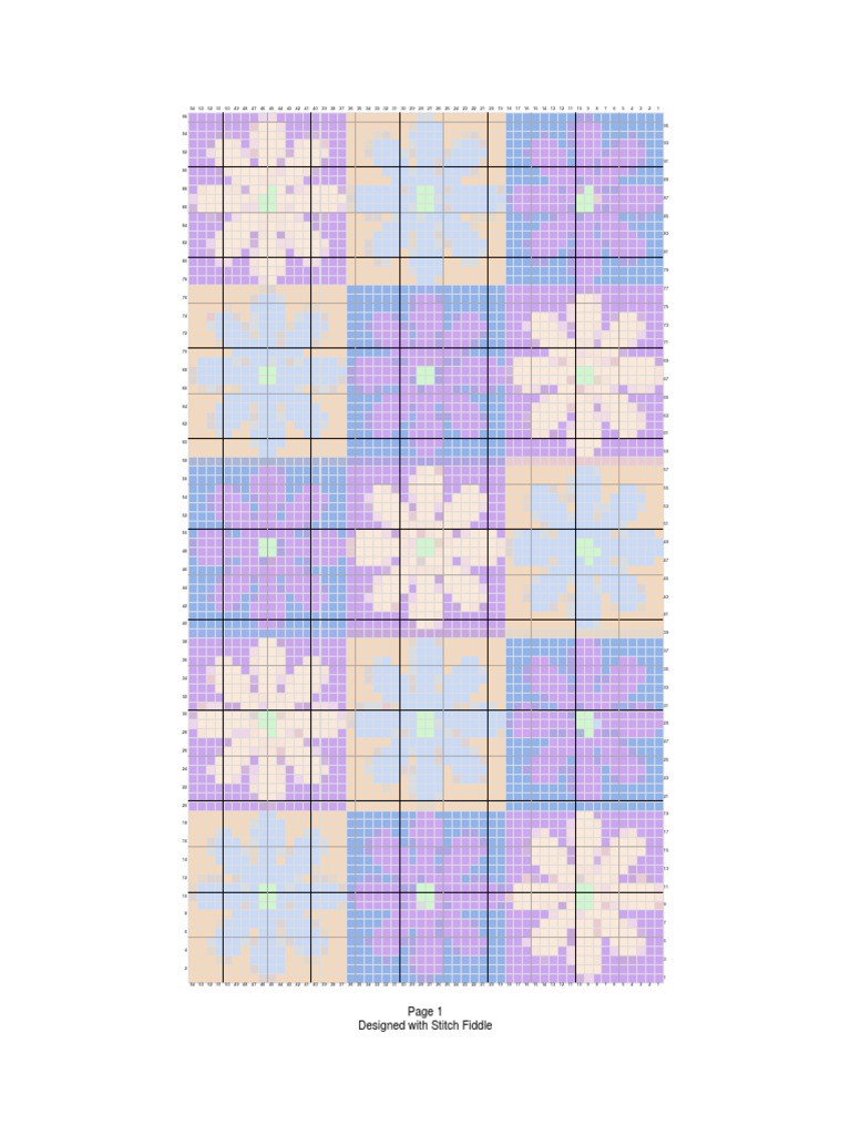 Chart - Stitch Fiddle | PDF