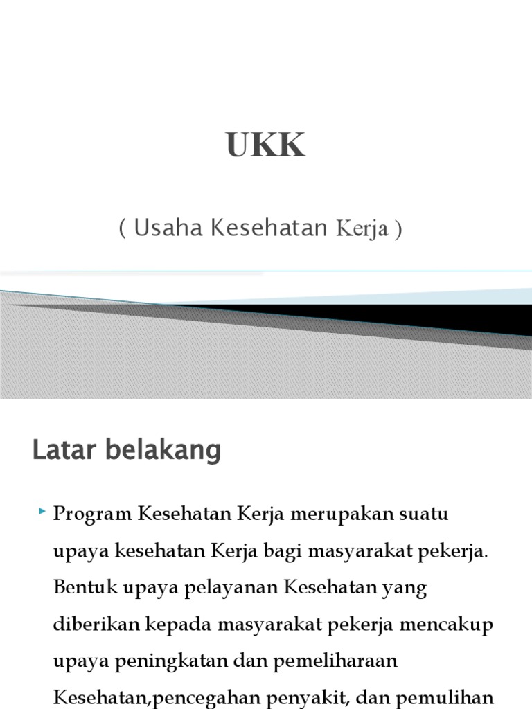 Presentasi Ukk | PDF