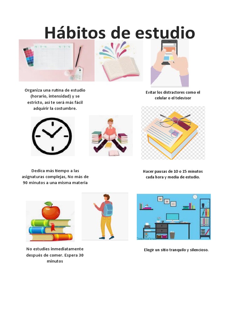 Habitos de Estudio | PDF