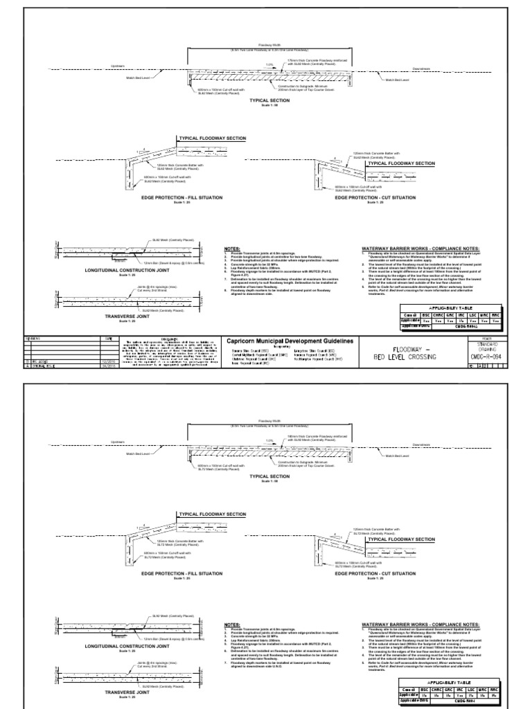 Floodway CMGD | PDF | Concrete | Building Engineering