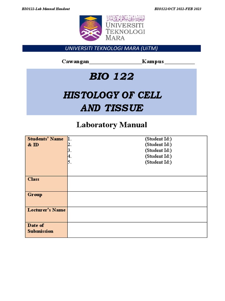 BIO 122 Lab Report | PDF | Mitosis | Microscope