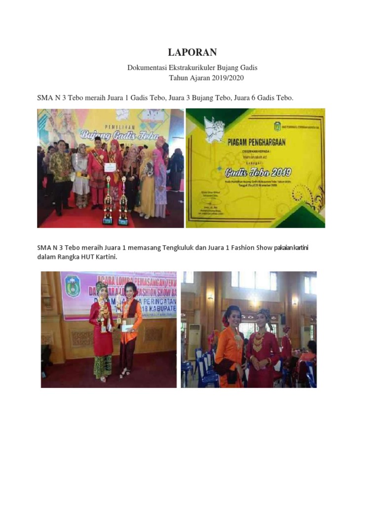 LAPORAN KEGIATAN Akreditasi Butir | PDF