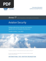 Icao Risk Context Statement | PDF | Risk | Vulnerability (Computing)
