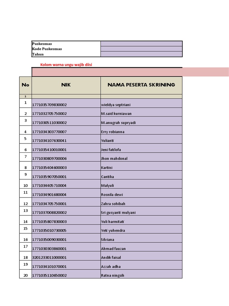 Import Skrining | PDF | Indonesia