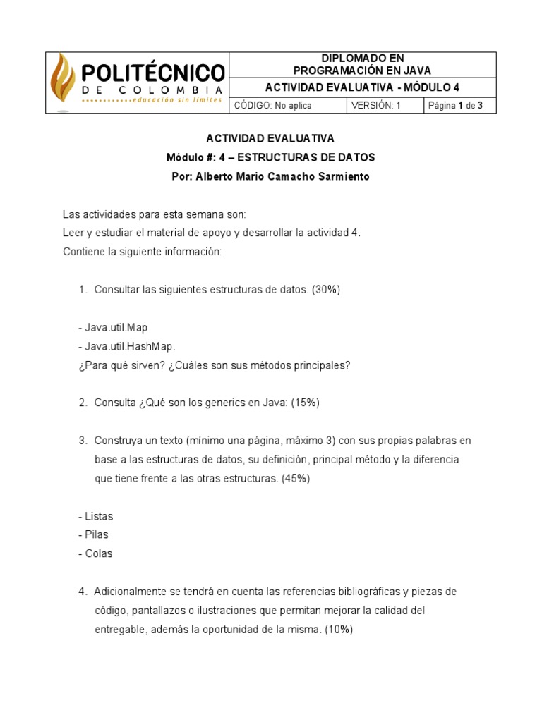 Actividad - Programación en Java | PDF | Computadoras