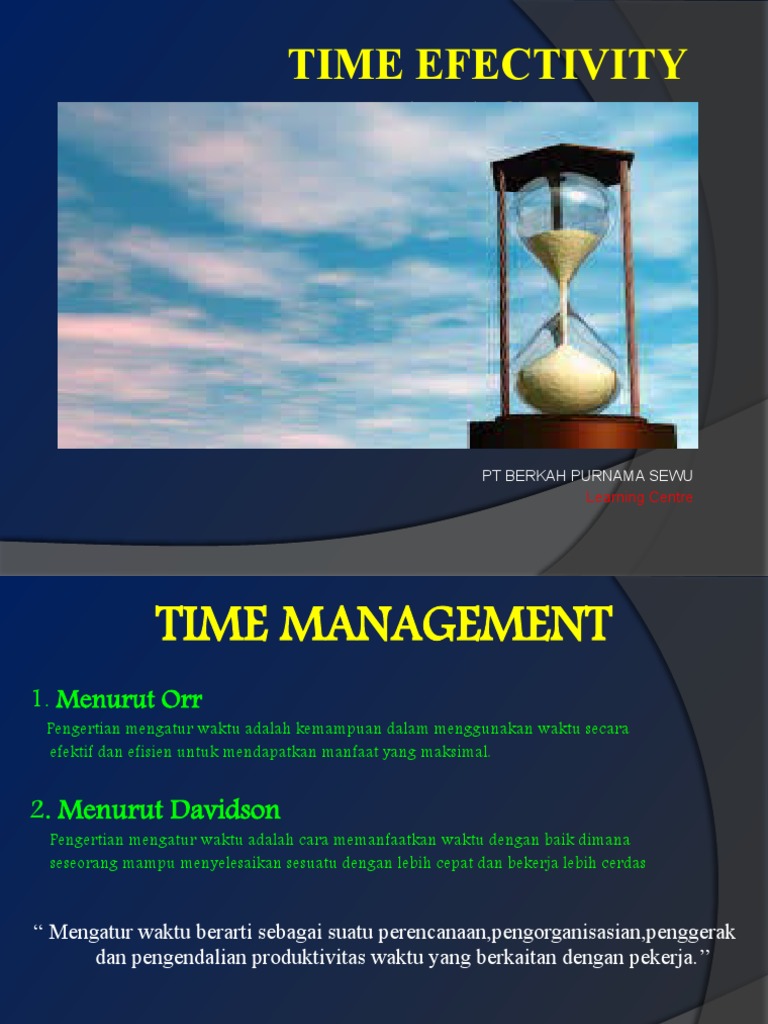 Time Management | PDF