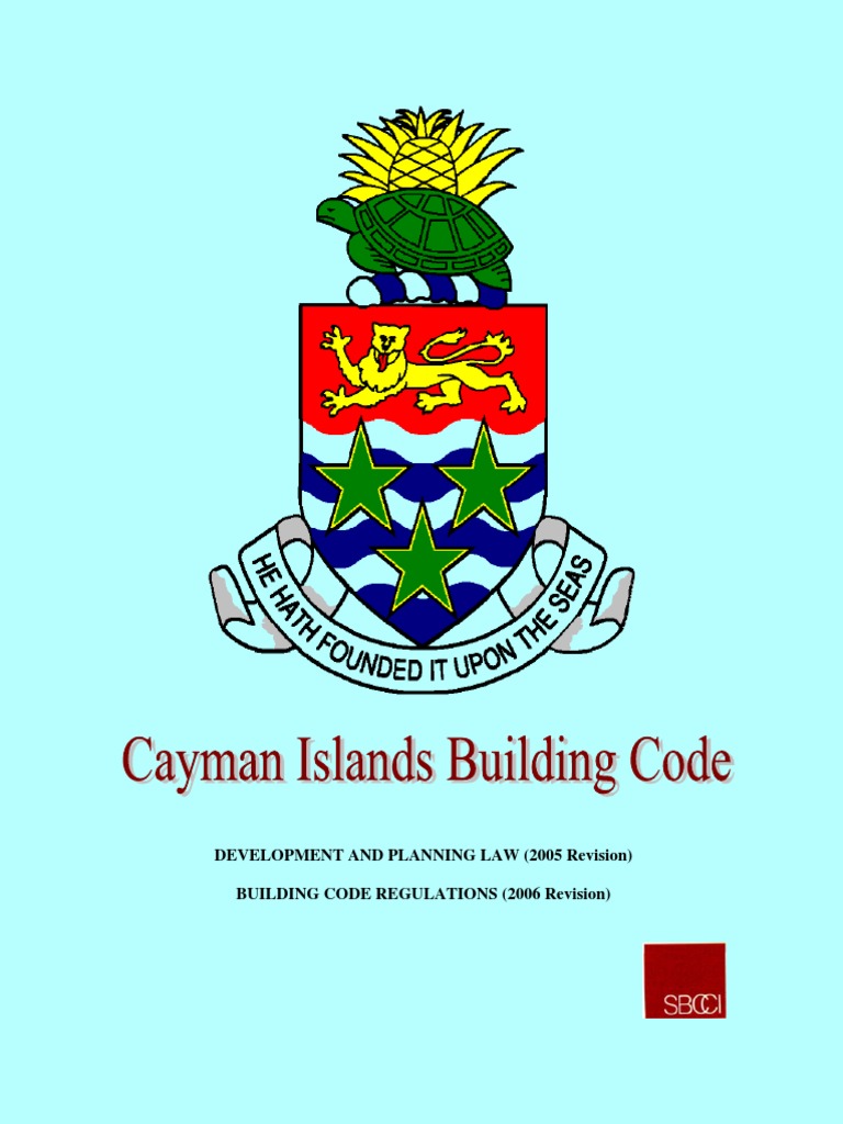 Cayman Islands Building Code - Blue Sheets Amendments | PDF