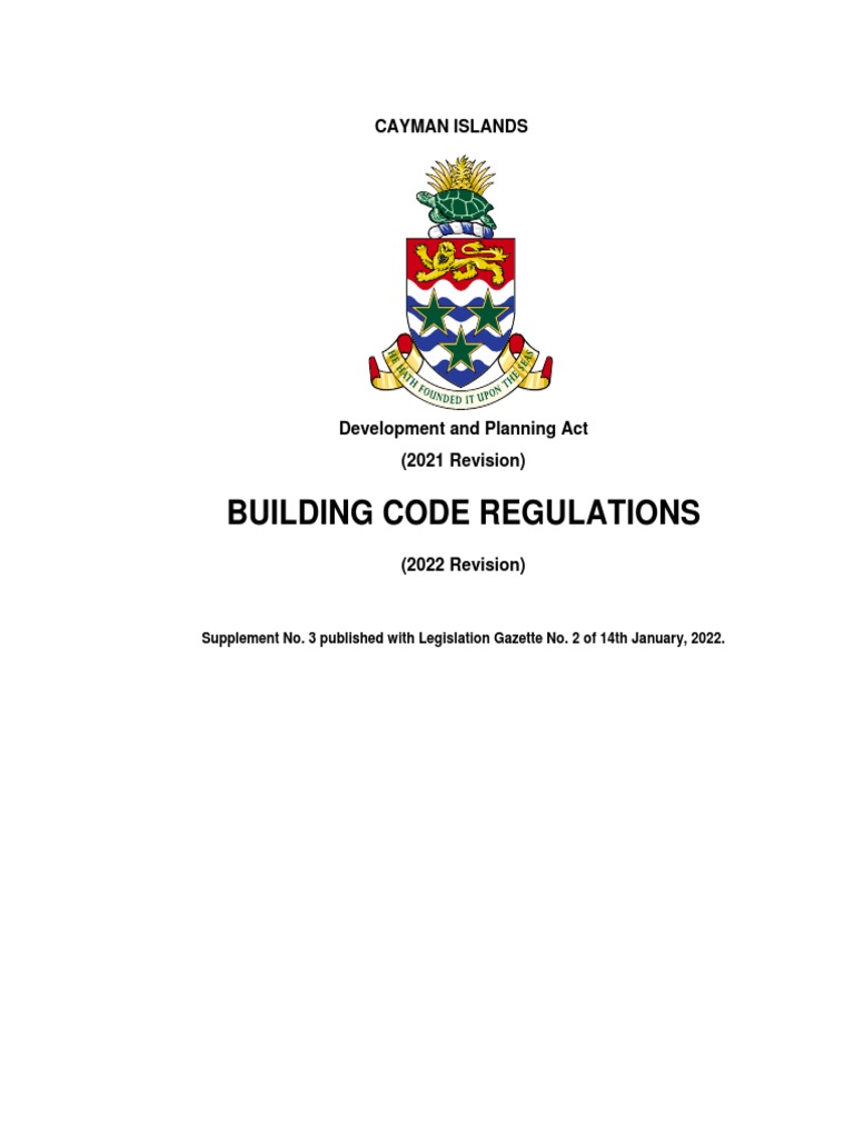 Cayman Islands BC Regulation 2022 | PDF