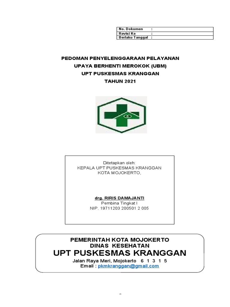 PEDOMAN INTERNAL Ubm | PDF | Kesehatan Holistik | Sains & Matematika