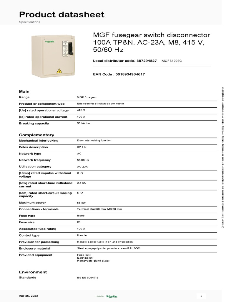 Technical Data Sheet | PDF