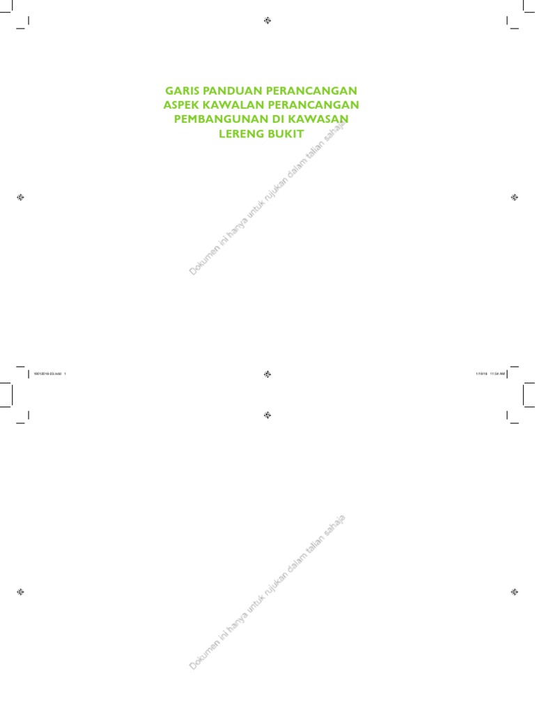 GPP Lereng Bukit | PDF