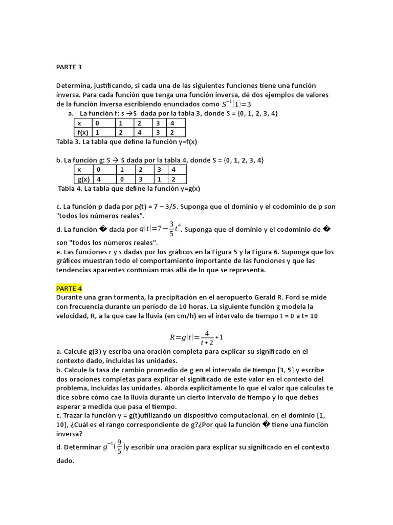 1 | PDF | Función (Matemáticas) | Matemáticas