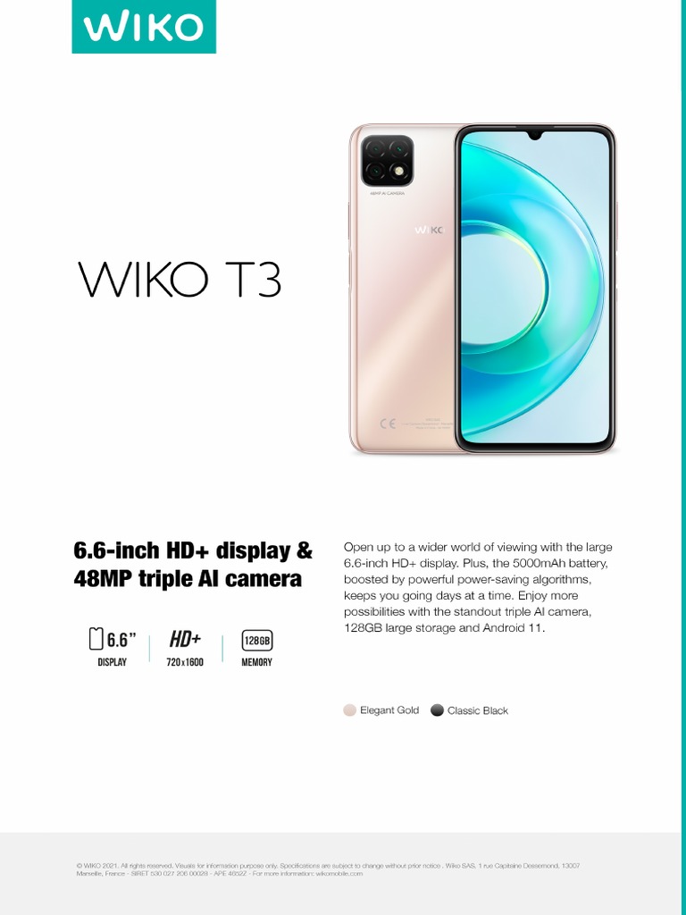 Wiko Phone | PDF | Camera | Bluetooth