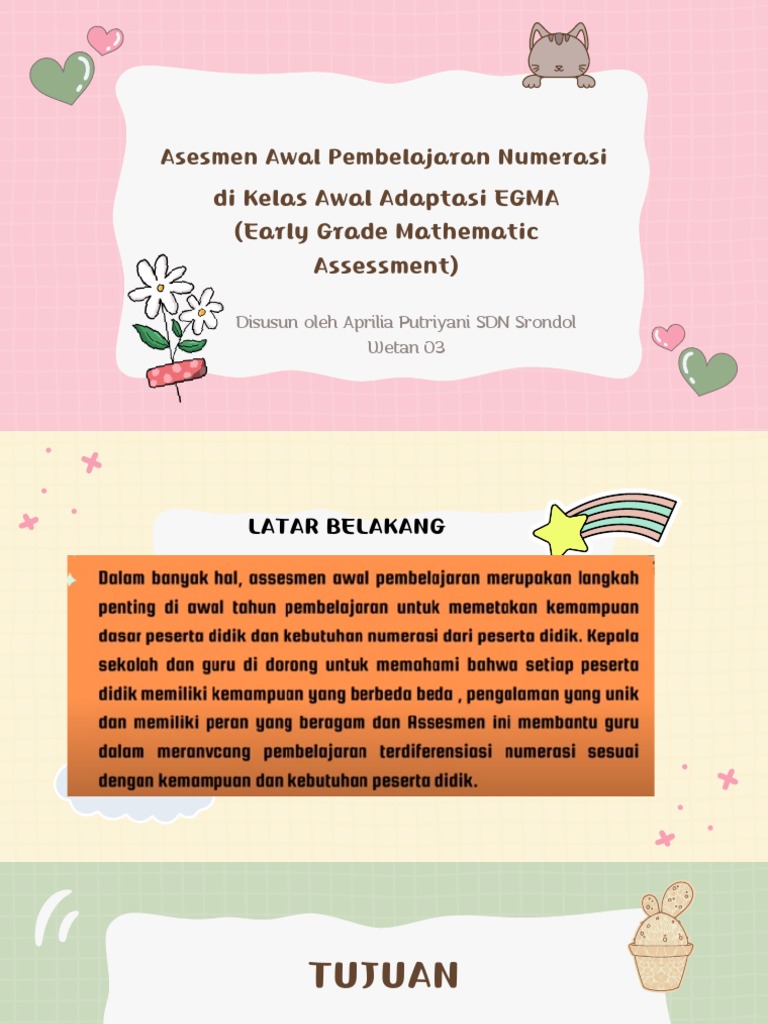 Asesmen Awal PembelajaranNumerasi | PDF