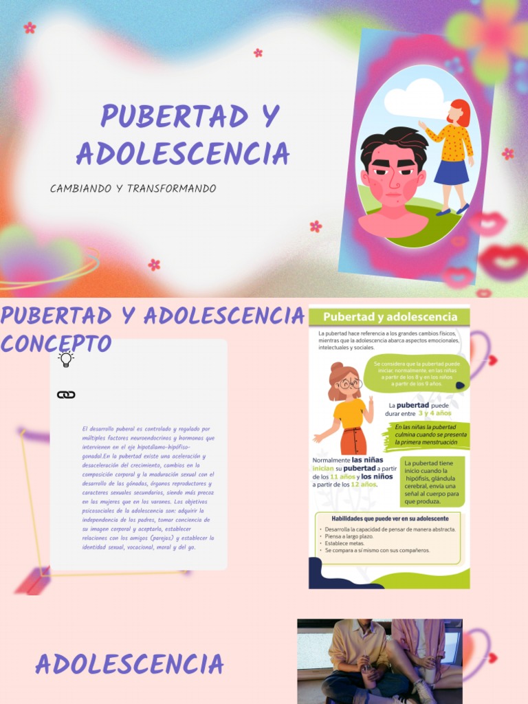 Pubertad y Adolescencia | PDF