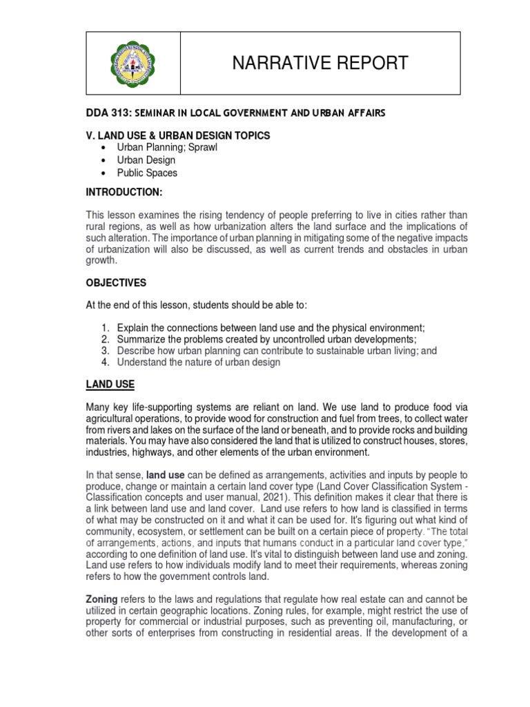 Narrative Report Orate | PDF