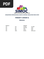 SASMO Sample Questions by Grade | PDF | Mathematics | Statistics