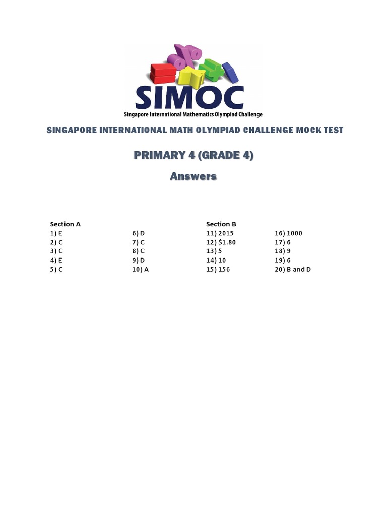 SIMOC P4 (Ans) | PDF