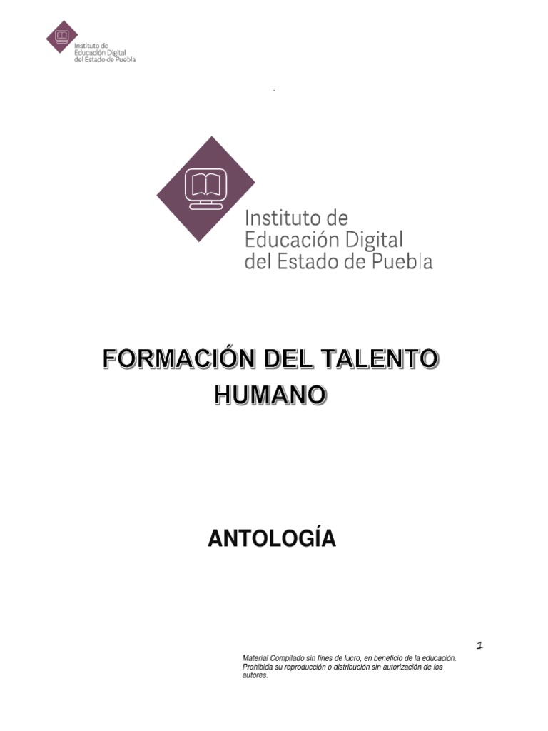 Formacion Del Talento Humano | PDF