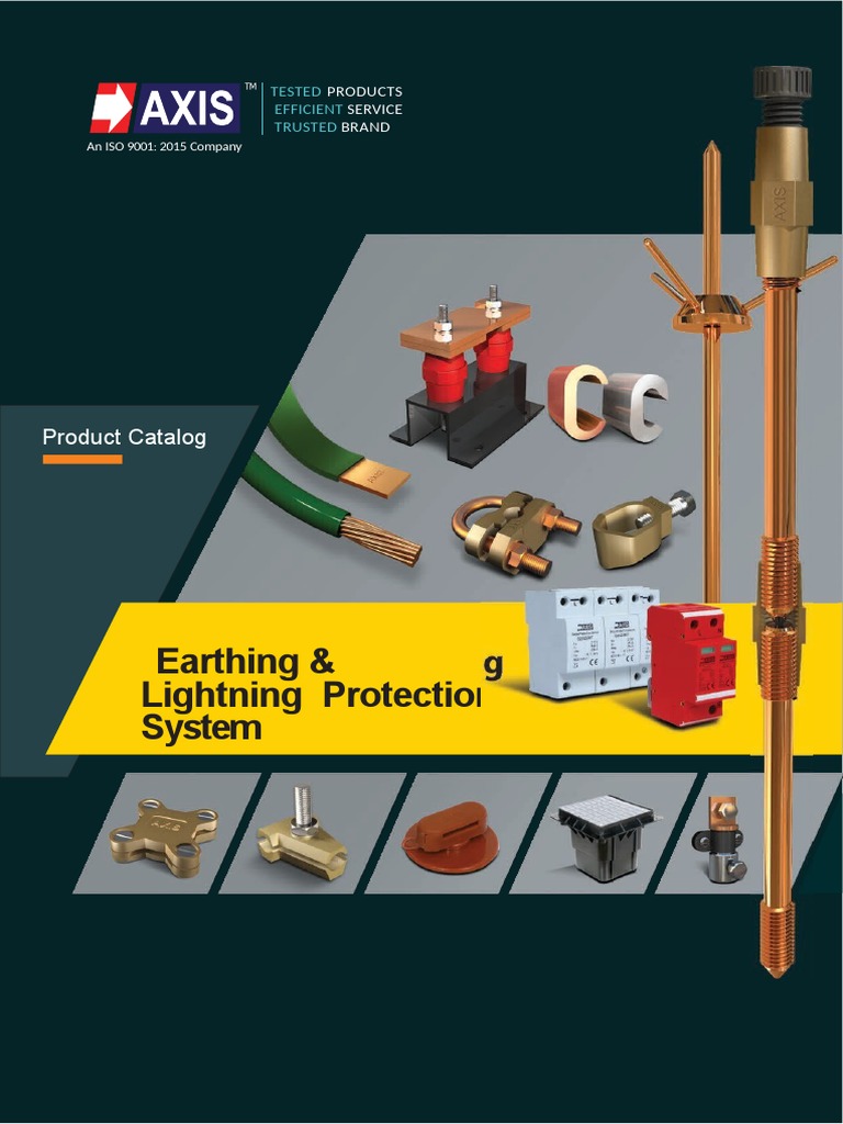 Earthing & Lightning Protection Solutions | PDF | Electrical Connector ...