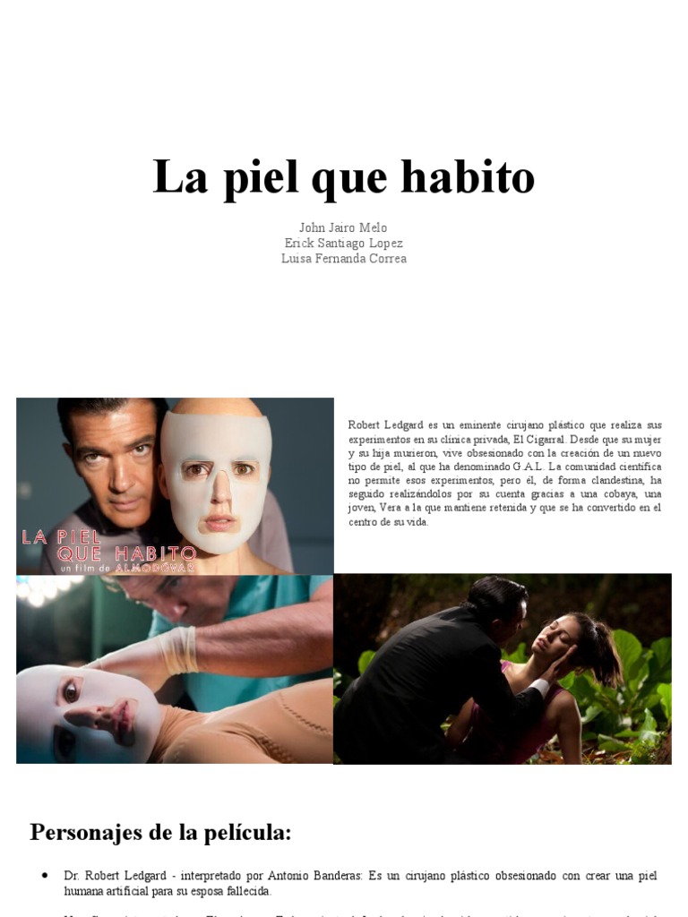 La Piel Que Habito | PDF | Libros para adolescentes