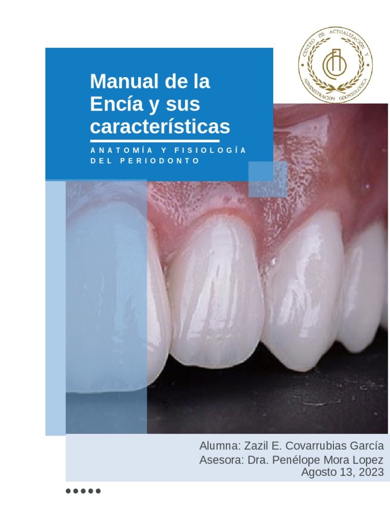 Manual de La Encía y Sus Características | PDF