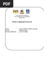 Nota Serah Tugas Pembantu Tadbir | PDF