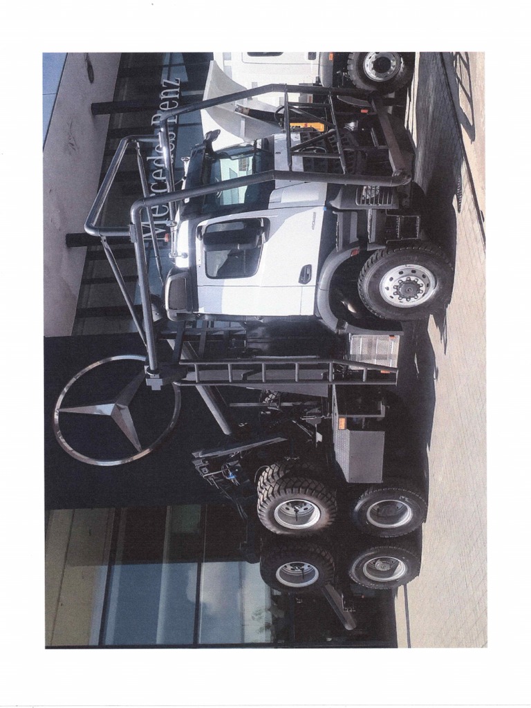 Foto, General Arrangement, Dan Spesifikasi LPT MB Arocs 4045 AK 6x6 | PDF