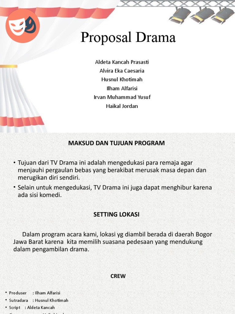 Proposal Drama Pak Aditya | PDF