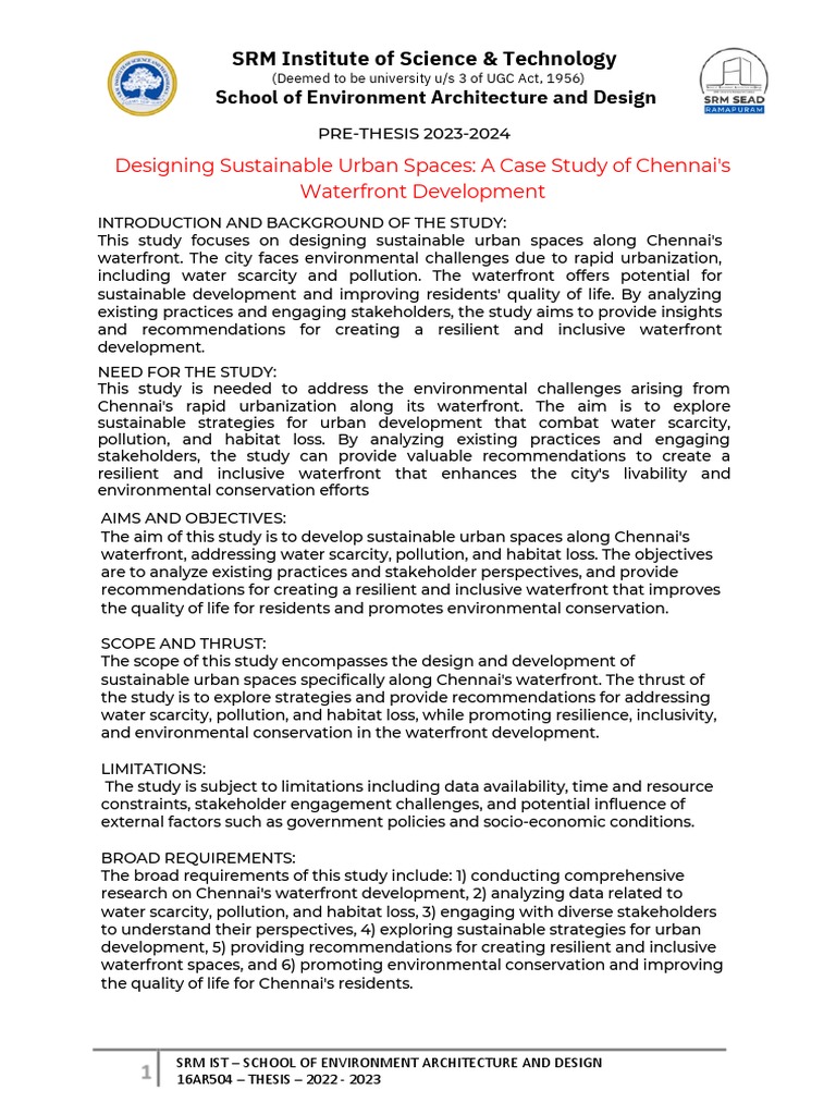 Waterfront Development | PDF | Sustainability | Environmental Protection