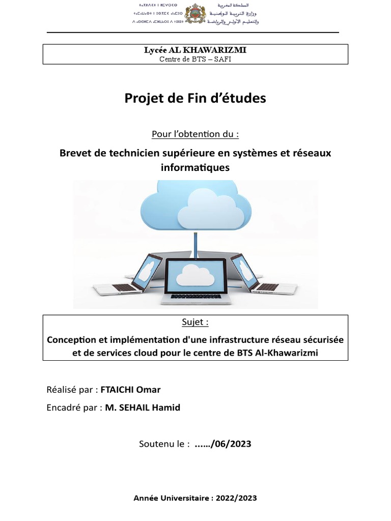 Omar FTAICHI, La Virtualisation Et Le CloudComputing | PDF | Cloud Computing | Information ...