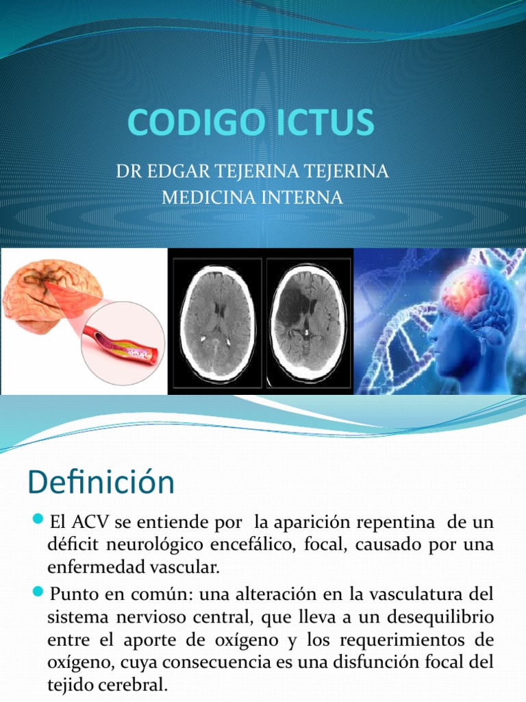 Codigo Ictus | PDF | Carrera | Neurología