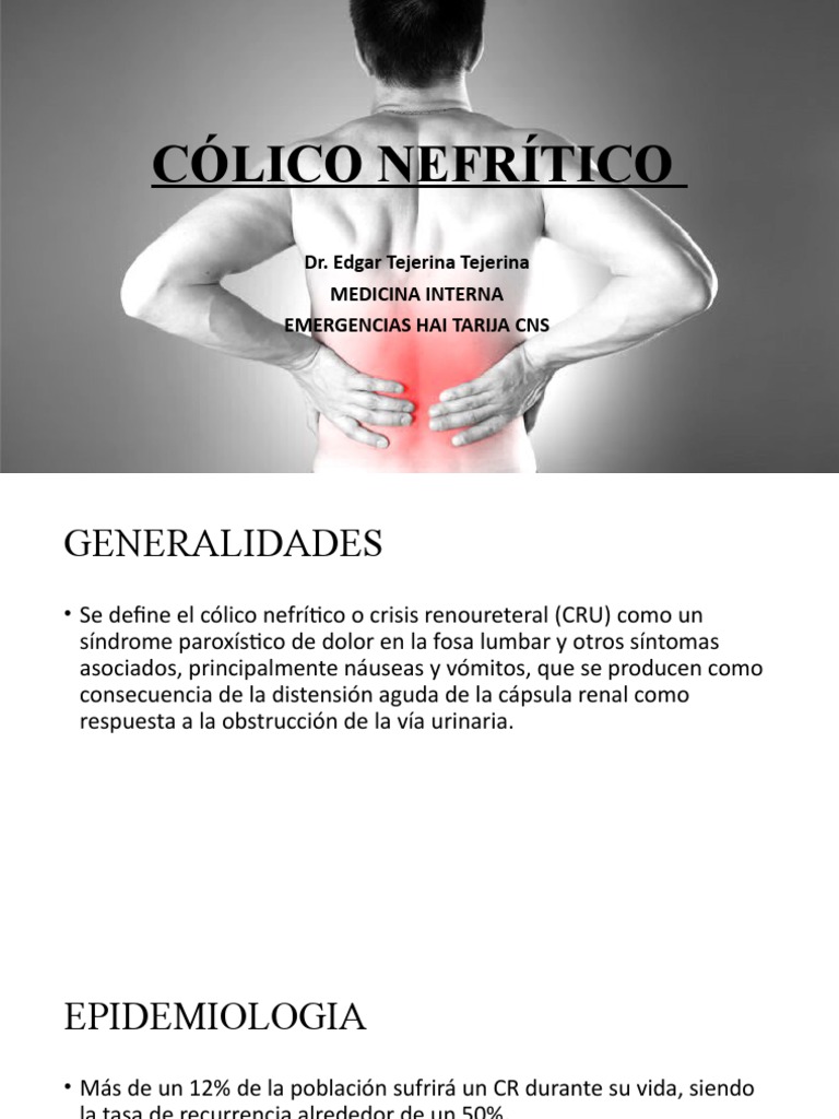 Cólico Nefrítico | PDF | Especialidades Medicas | Causas de la muerte