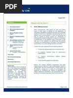 Man Machine Chart or Multiple Activity Chart | PDF