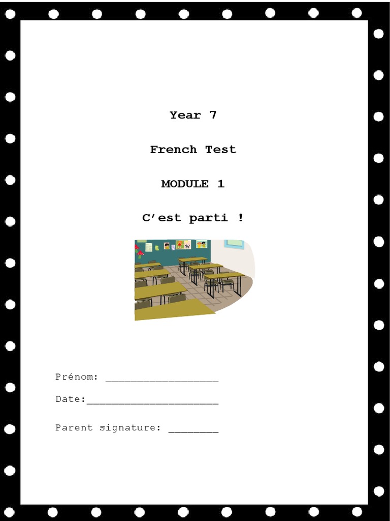 Test - Year 7 Expo 1 Module 1 | PDF