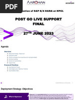 Hypercare Approach v1 | PDF | Software Bug | Business Process