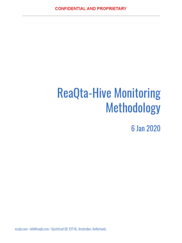 ReaQta-Hive Monitoring Methodology | PDF