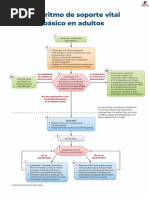 Algoritmos RCP AHA 2020 para Adultos | PDF