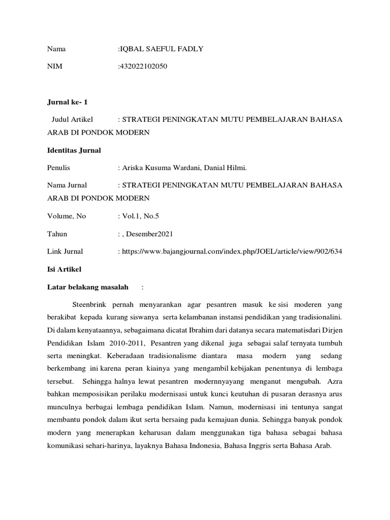 Iqbal Saeful Fadly | PDF