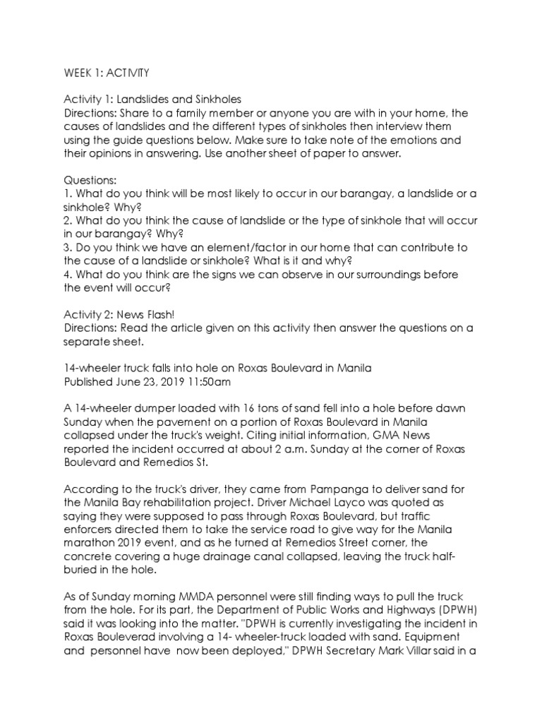 Week 1 Activity 1 - 1 | PDF