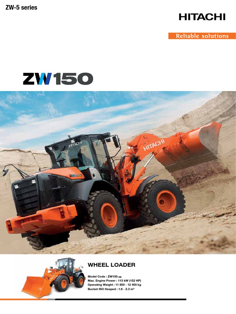 Catalogue EN ZW150-5B Englanninkielinen Esite KL-EN062EUP | PDF