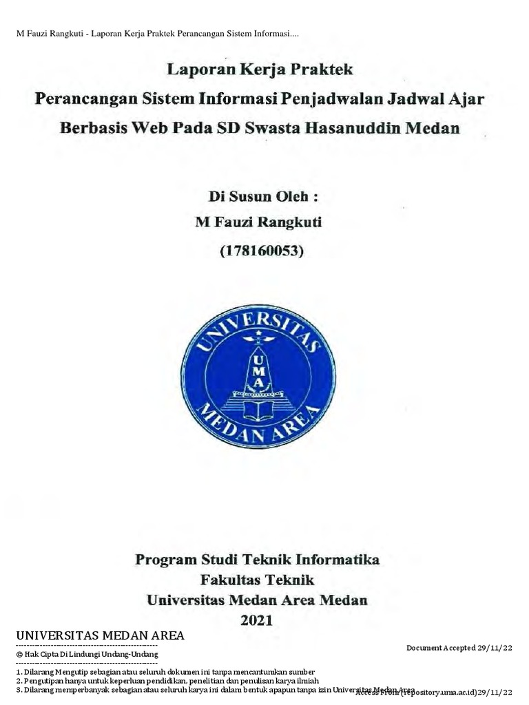 M Fauzi Rangkuti - LKP | PDF