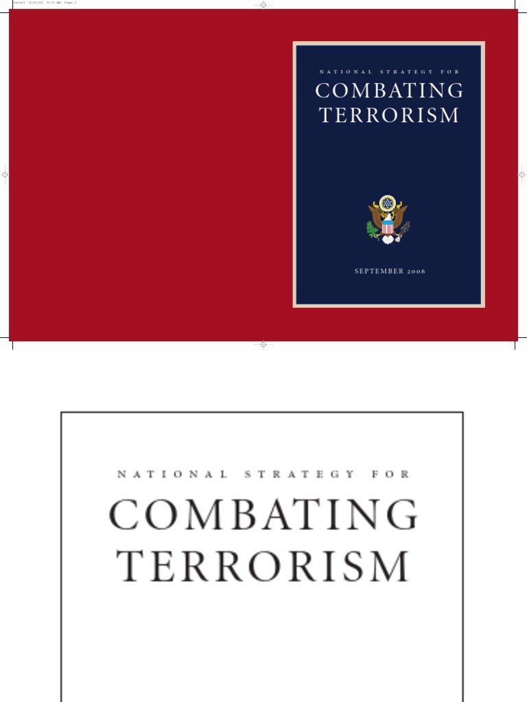 National Strategy For Combating Terrorism | PDF