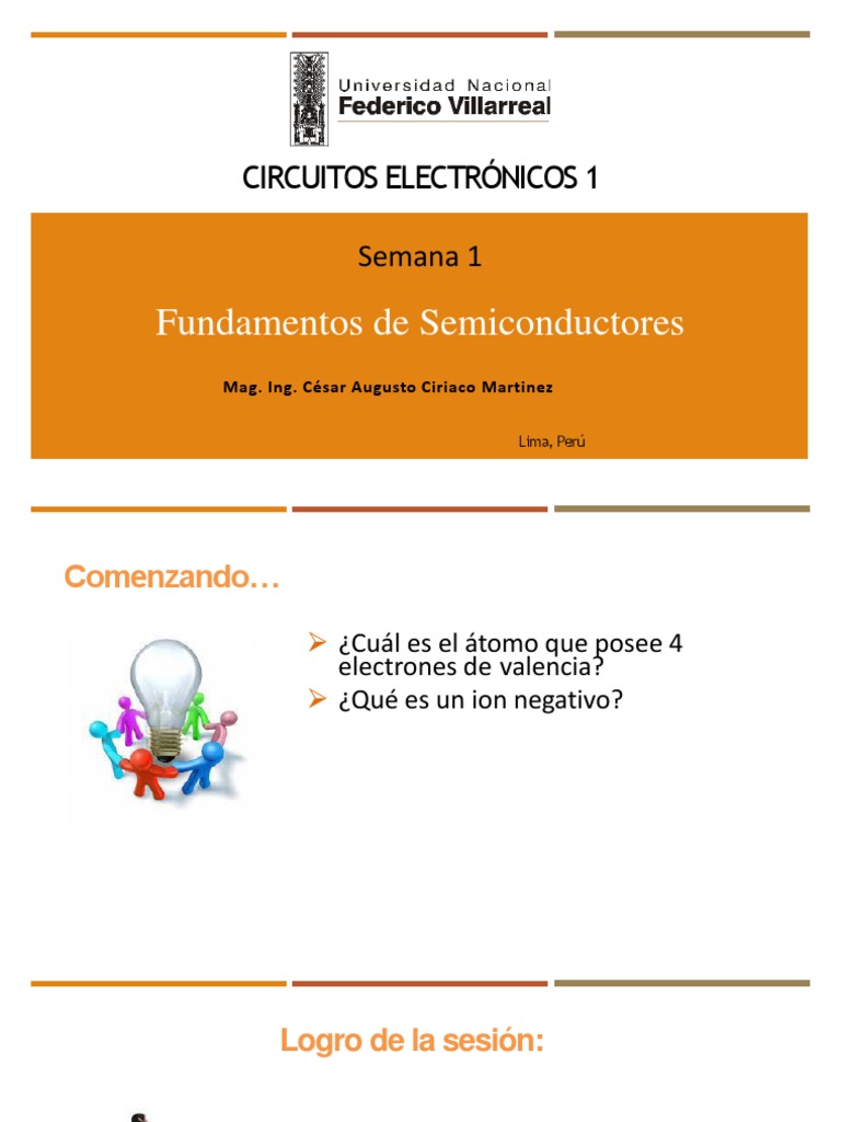 S01 Fundamentos de Semiconductores | PDF | Semiconductores | Dopaje (semiconductor)