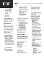 Medofed Compound Syrup Overview | PDF | Ischemia | Drugs